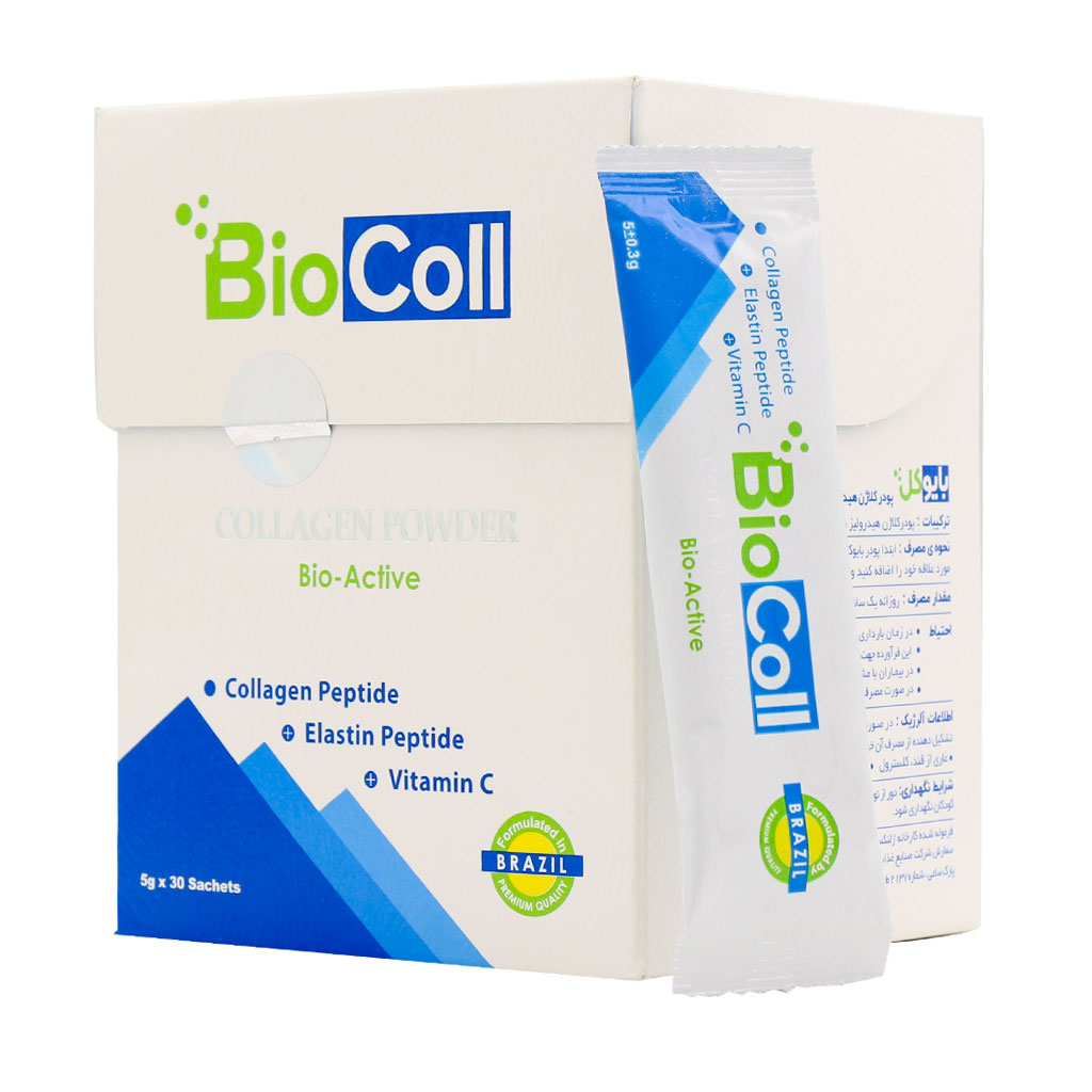 ساشه کلاژن هیدرولیز شده بایوکل 30 عدد Biocoll Collagen Powder 30 ...