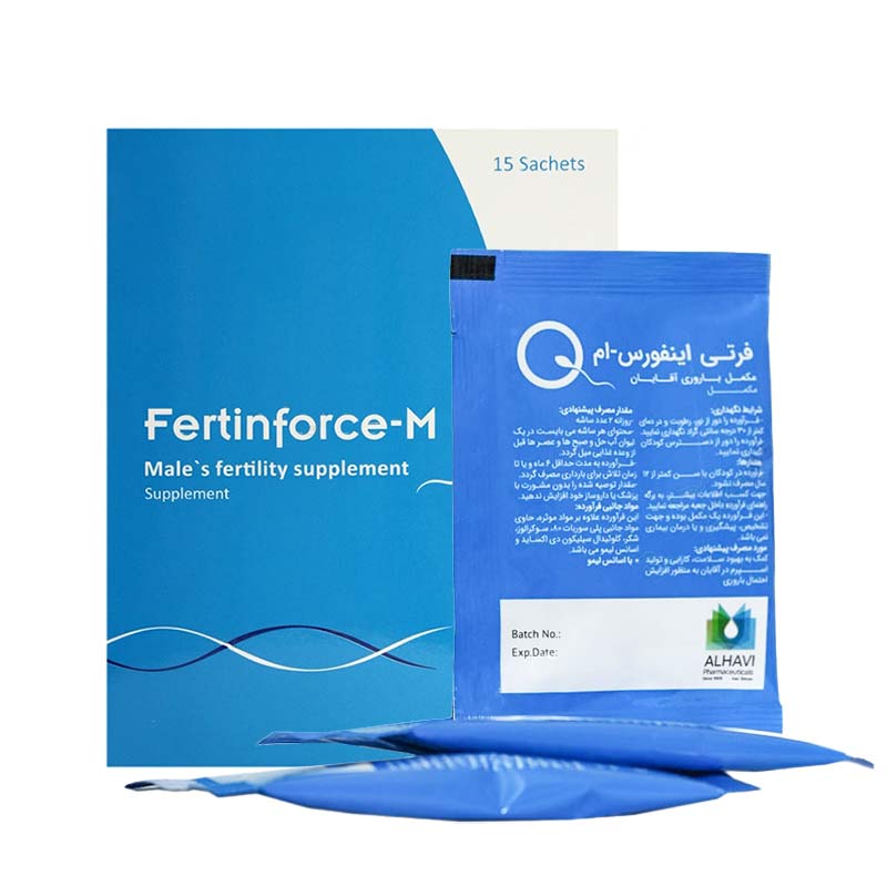 ساشه فرتی اینفورس ام الحاوی 15 عدد - سرسون داروخانه آنلاین