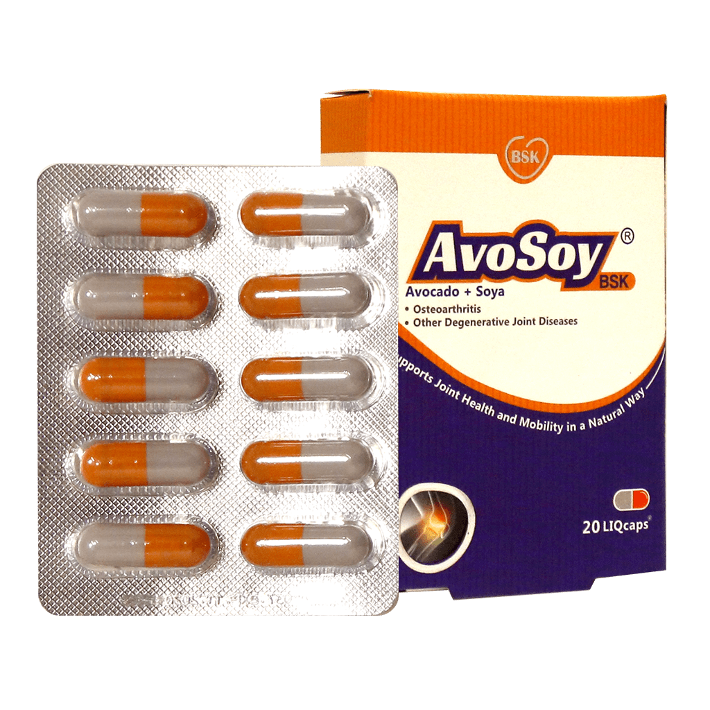 کپسول آوسوی بی اس کی 20 عددی BSK AvoSoy 20 Caps - سرسون داروخانه آنلاین